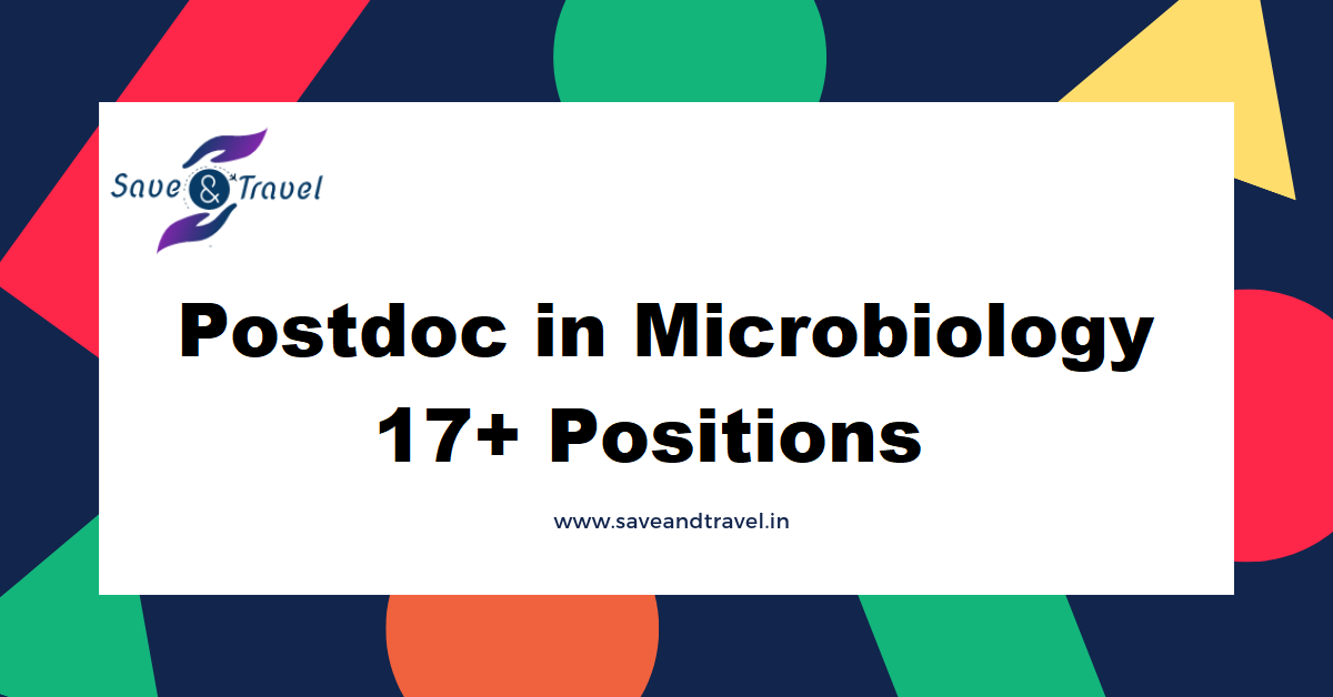 17 Postdoc Position In Microbiology